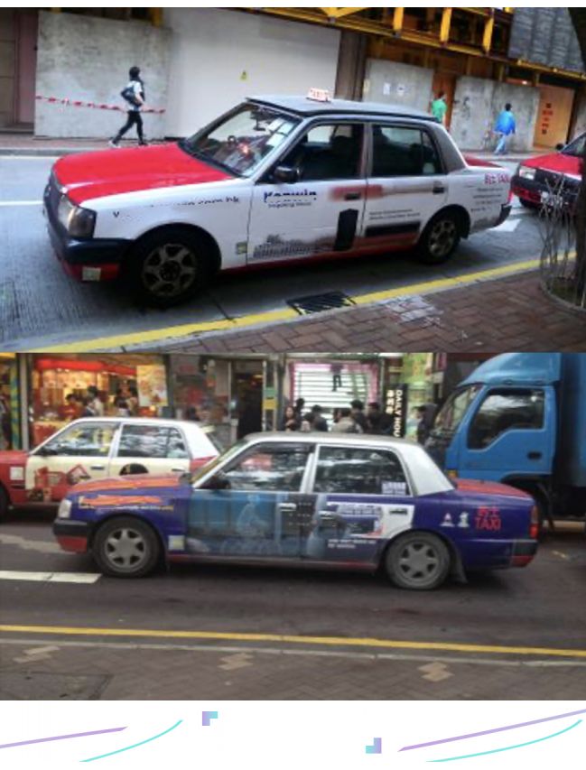 Taxi Advertising - Taxi Whole Body Sticker