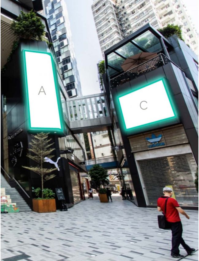 The Forest LED Screens - Trendy DOOH Advertising in Mong Kok