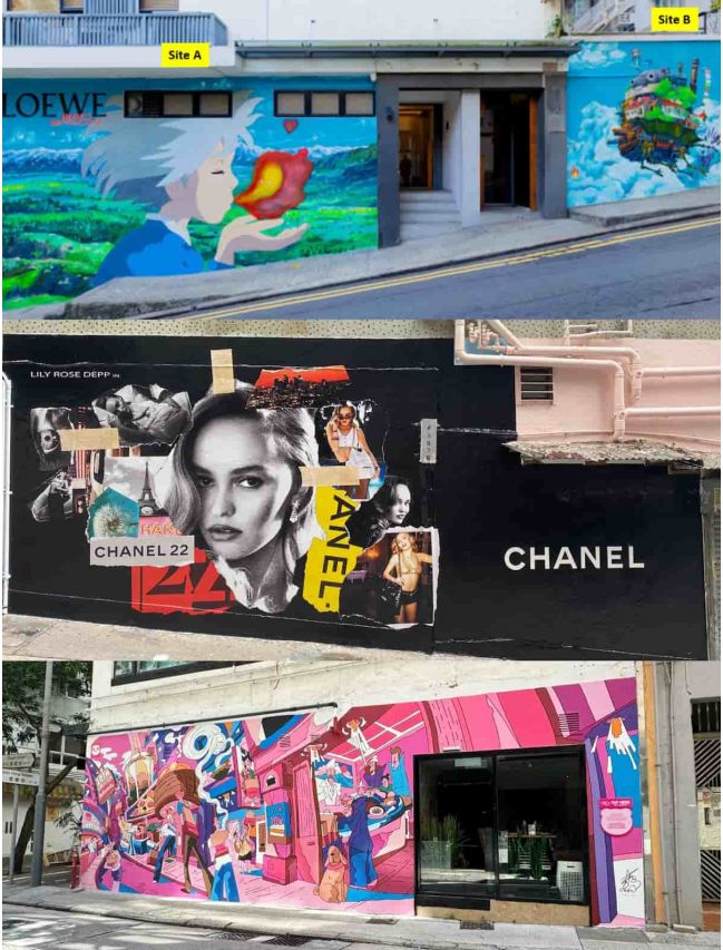 Wall Paint Advertising | Unique OOH Advertising in Hong Kong